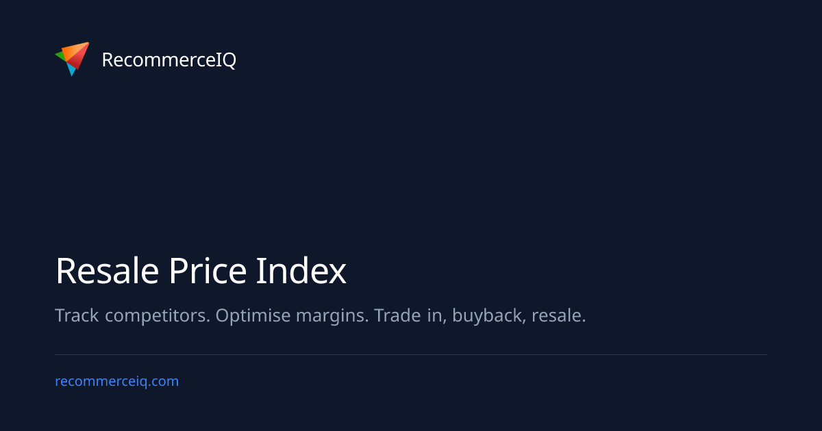 European Used & Refurbished Smartphone Resale Price Index 2026 ...